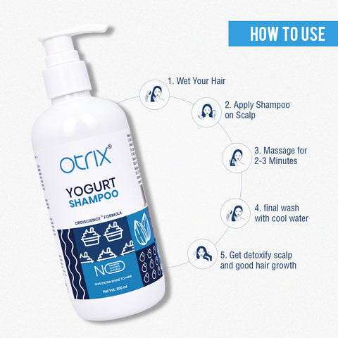 Buy Yogurt Anti-Dandruff Shampoo Online | 300ML